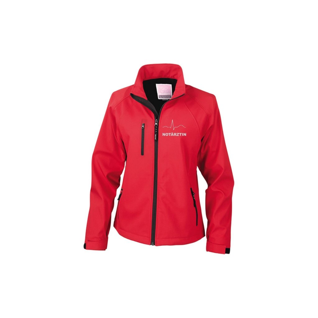 Softshelljacke Notärztin rot, 60,00