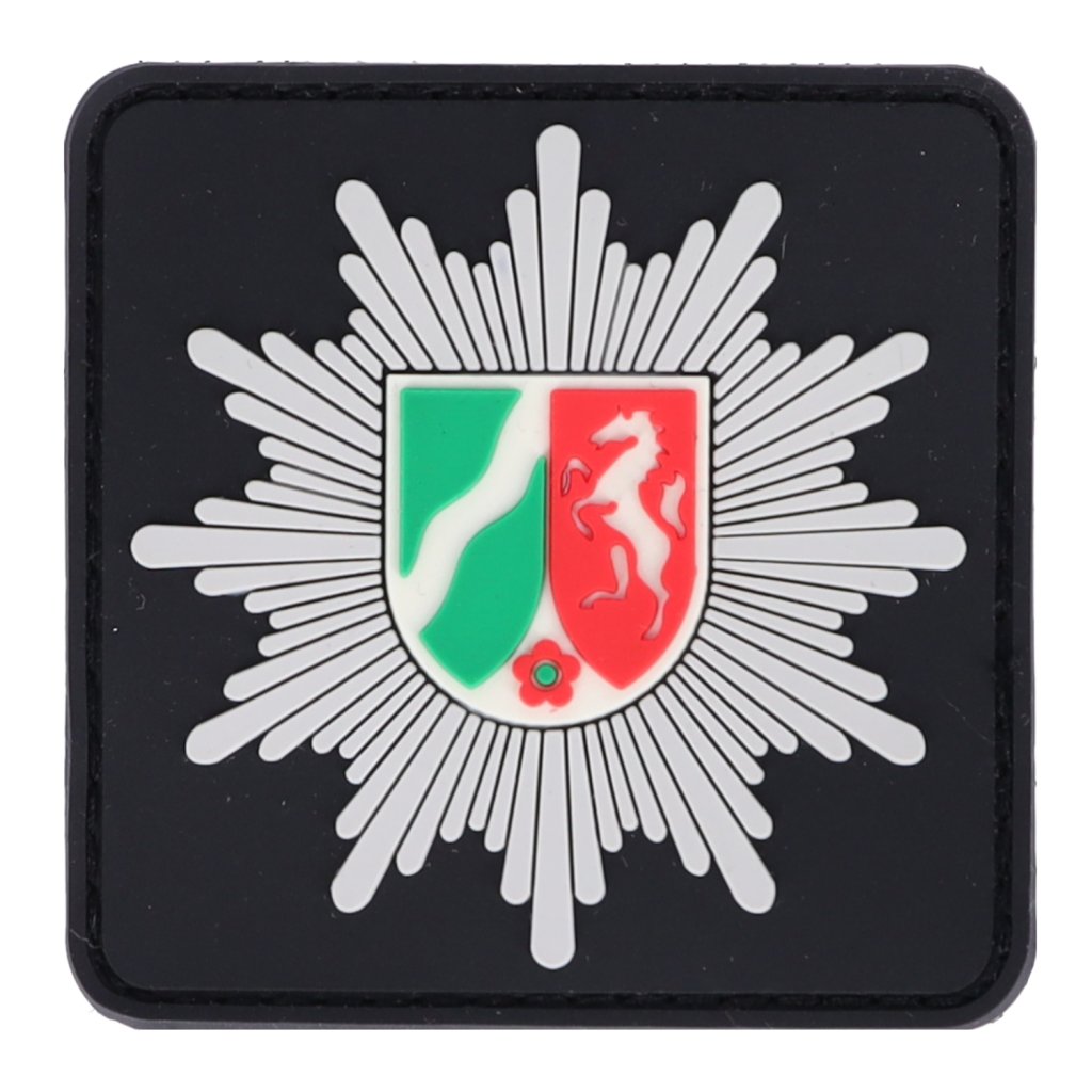 Rubberpatch Polizeistern NRW, 6,00