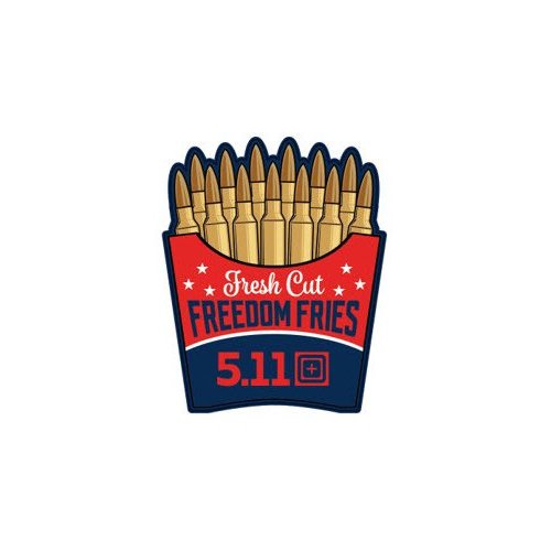 5.11 FREEDOM FRIES PATCH, 10,95