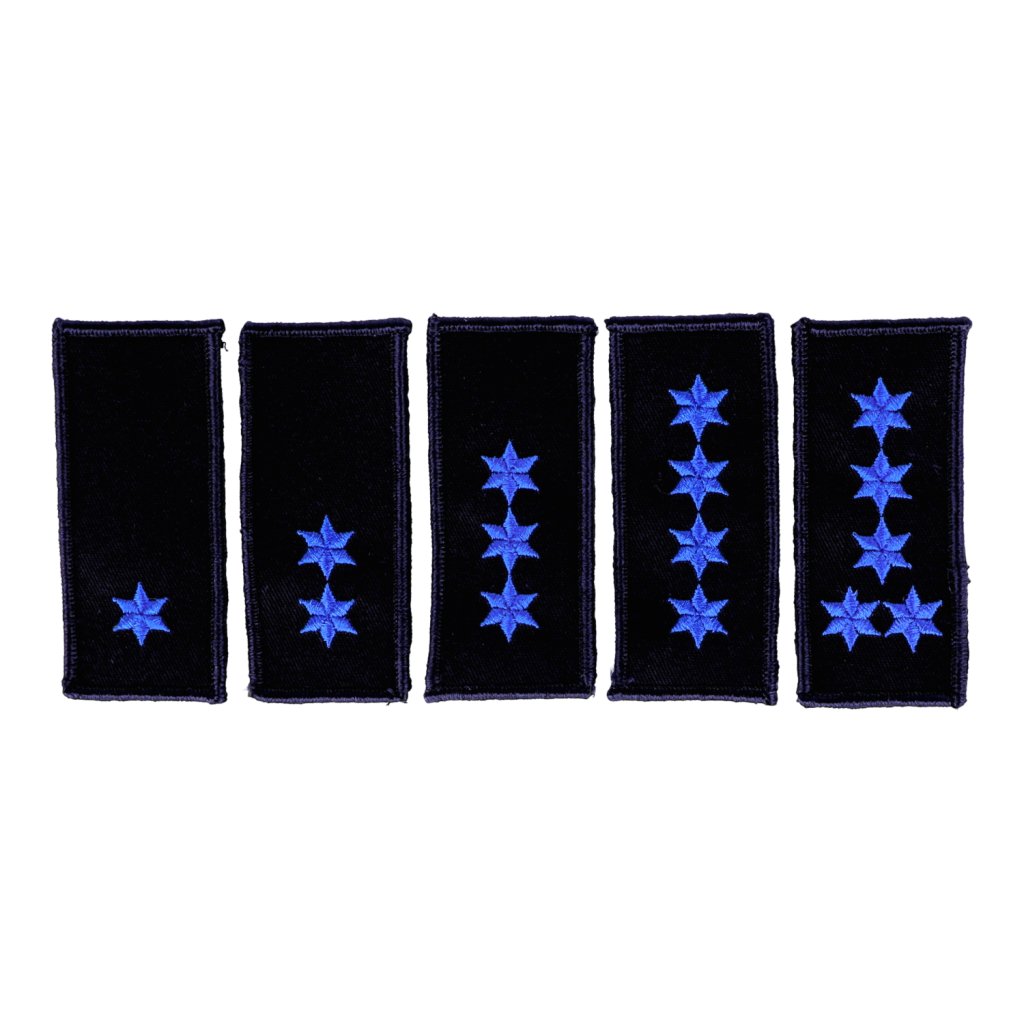 Rangabzeichen Polizei gestickt, 5,00