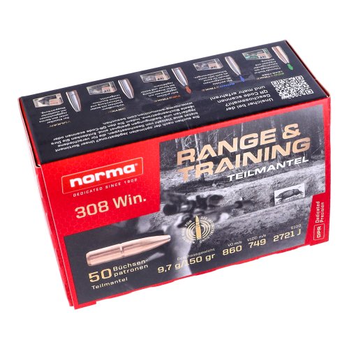Norma Range & Training .308Win (50er Pack), 84,00