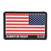 5.11 USA-FLAGREV WOVEN PATCH, 10,95